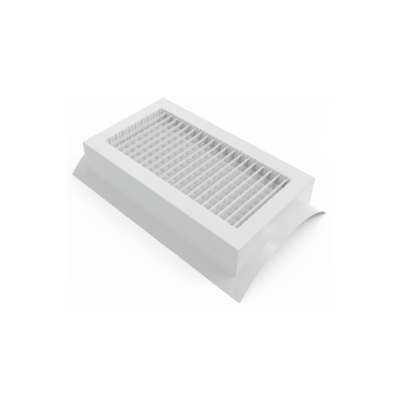 14"x6" Surface Mounted Spiral Duct Grille - Ductivo Company